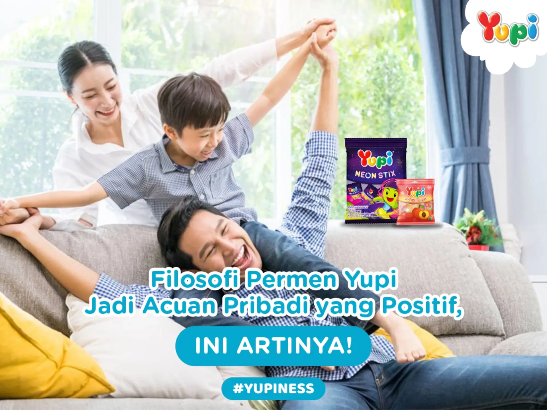 2 Filosofi Permen Yupi Jadi Acuan Pribadi yang Positif, Ini Artinya!